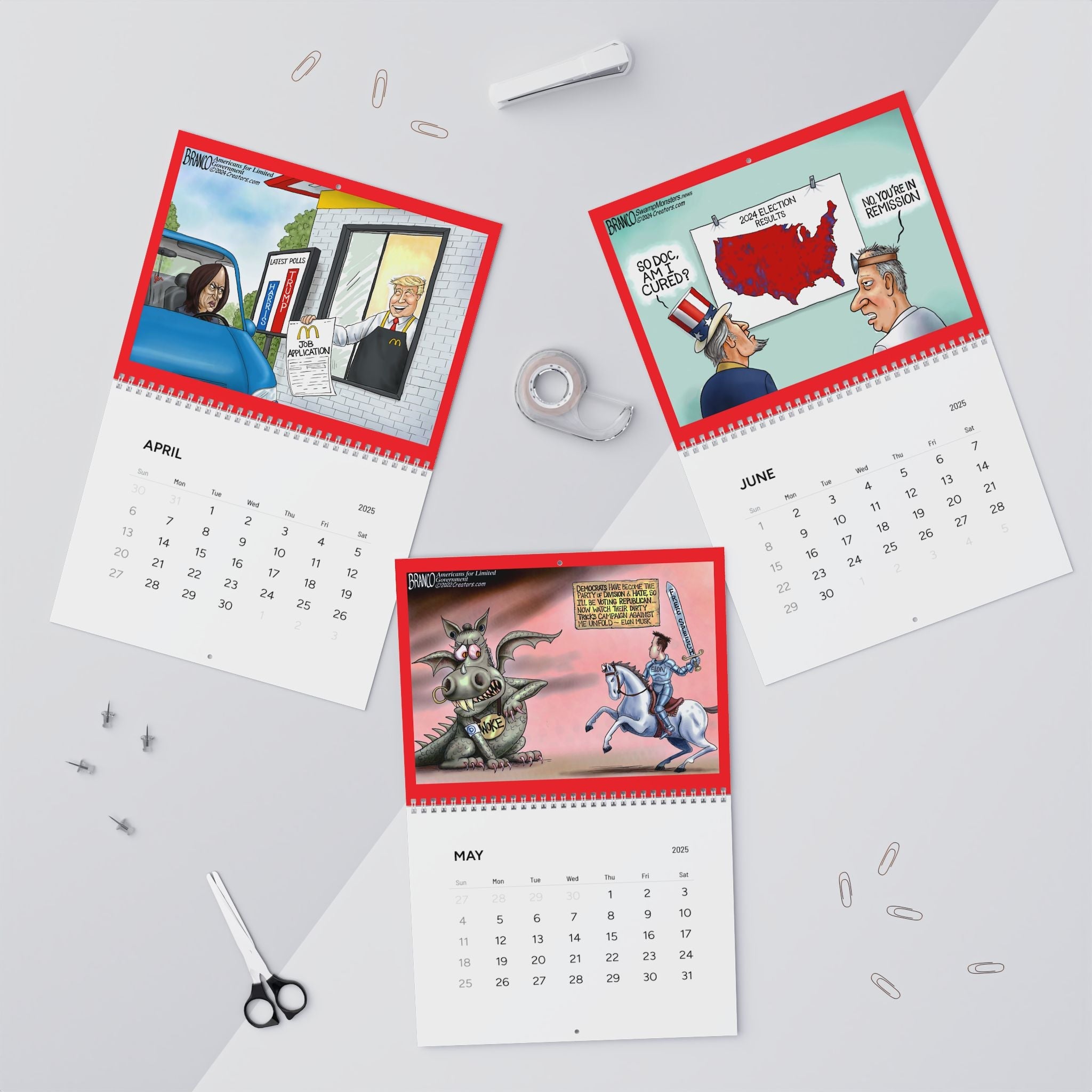 Calendars – Branco Toon Store